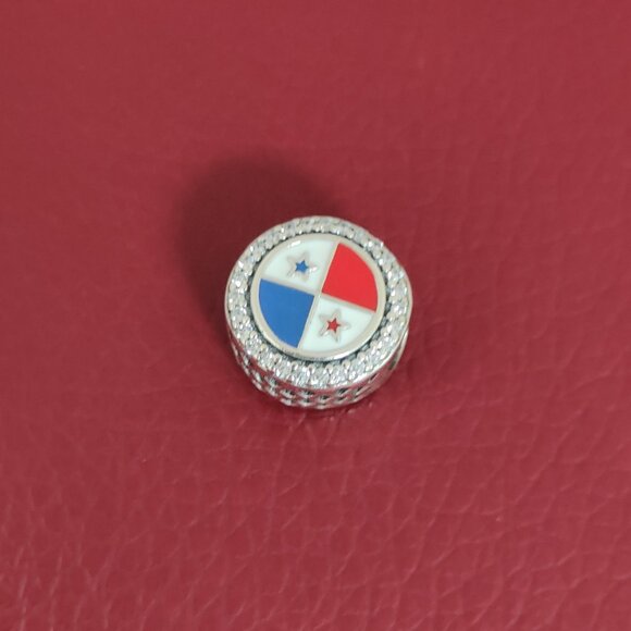 Pandora | Jewelry | Pandora Panama Flag Exclusive Bead Charm Sterling ...